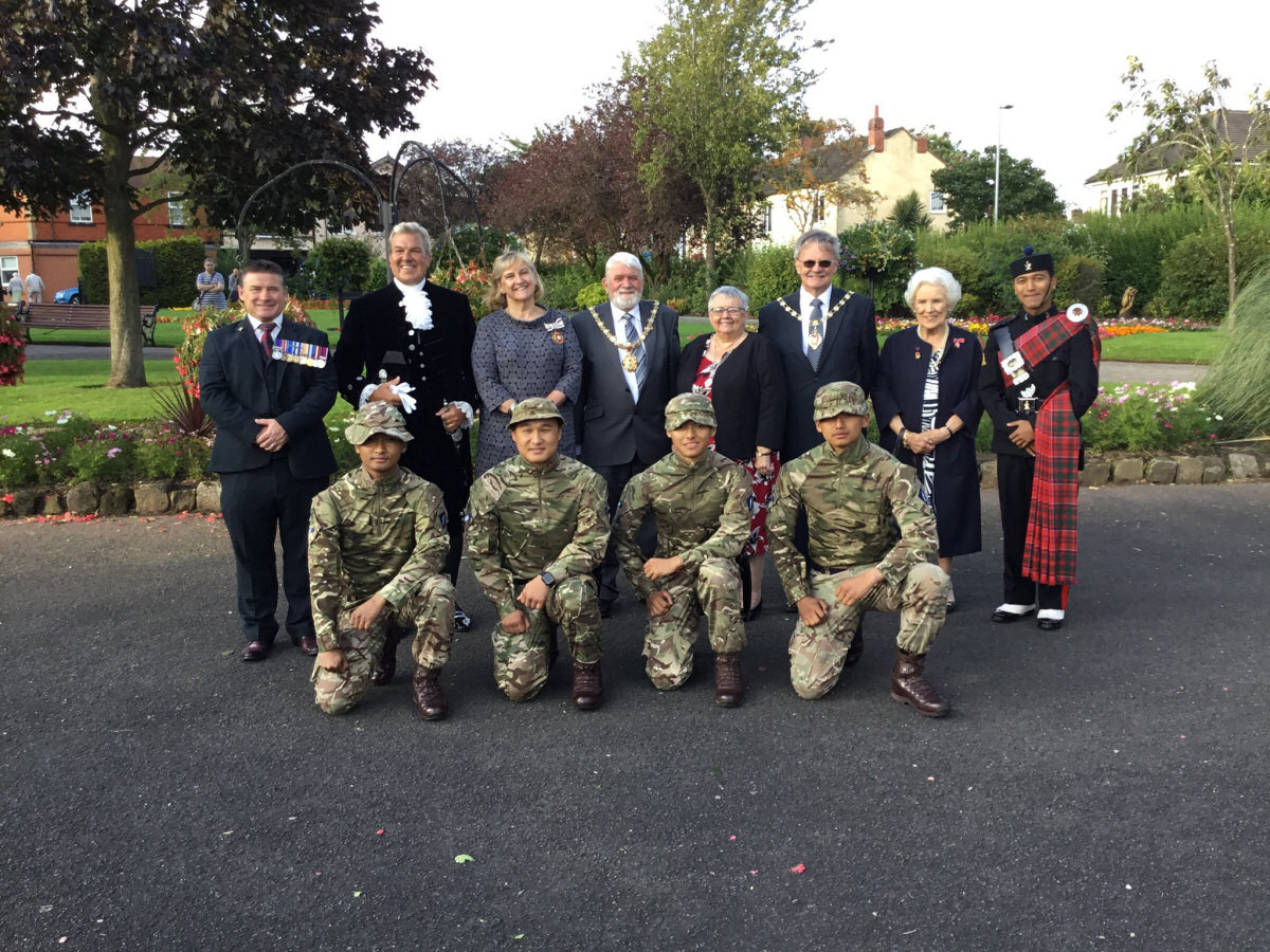 Remembering the fallen at the Burma Star Commemorative Service and ...